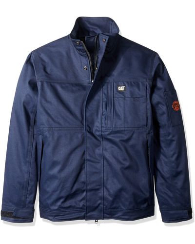 Blue Caterpillar Jackets for Men | Lyst