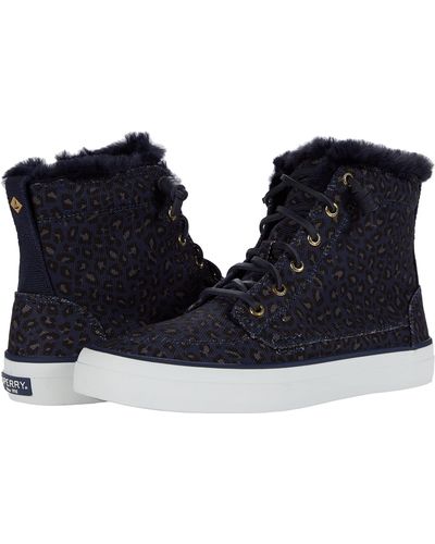 Black Sperry Top-Sider Sneakers for Women | Lyst