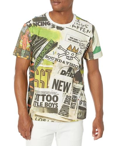 White Desigual T-shirts for Men | Lyst