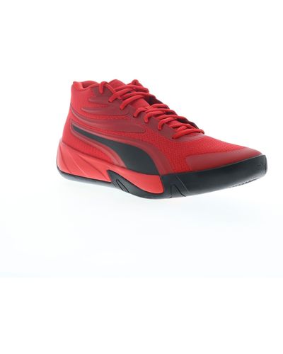 Red PUMA Shoes for Men | Lyst