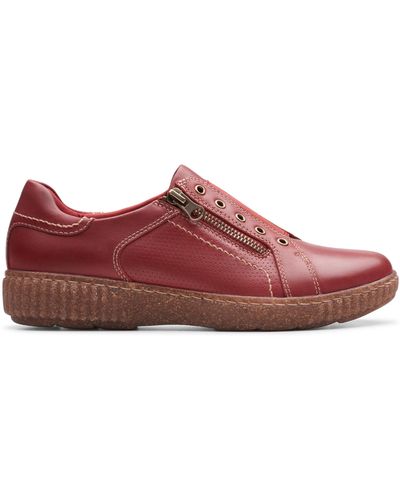 Red Clarks Sneakers for Women | Lyst
