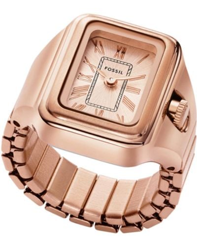 Pink Fossil Watches for Women | Lyst