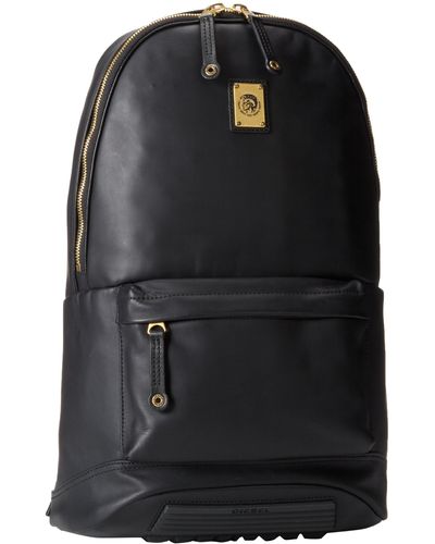 Black DIESEL Backpacks for Men | Lyst
