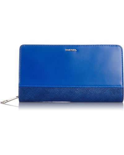 Blue DIESEL Wallets and cardholders for Women | Lyst