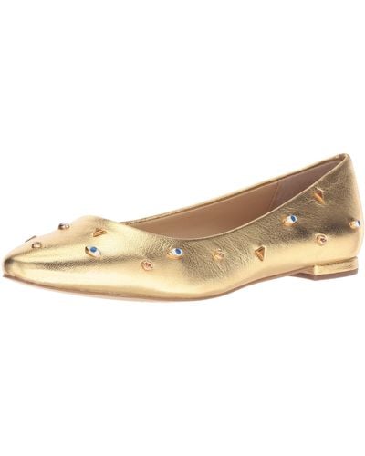 Metallic Katy Perry Flats and flat shoes for Women | Lyst