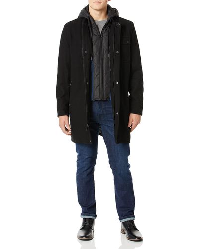 Black Andrew Marc Jackets for Men | Lyst