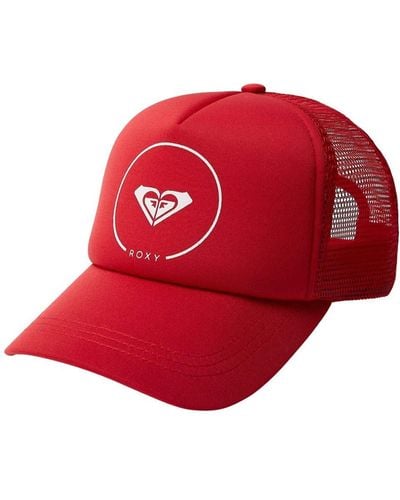 Red Roxy Hats for Women | Lyst