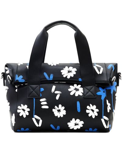 Blue Desigual Tote bags for Women | Lyst