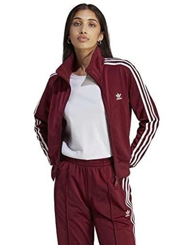 Red adidas Jackets for Women | Lyst