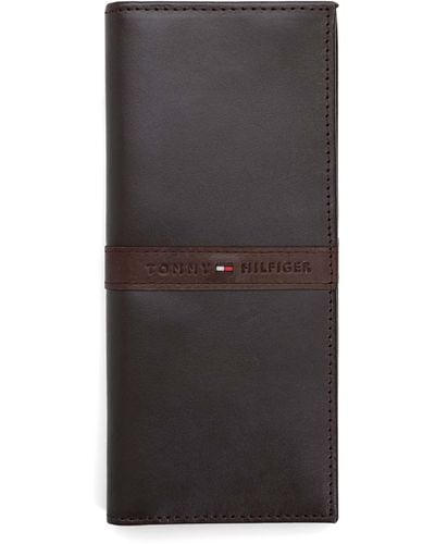 Brown Tommy Hilfiger Wallets and cardholders for Men | Lyst