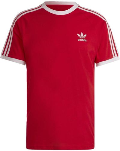 Red adidas Originals T-shirts for Men | Lyst