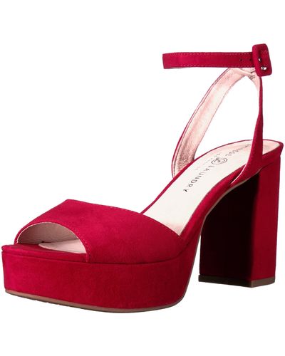 Red Chinese Laundry Heels for Women | Lyst