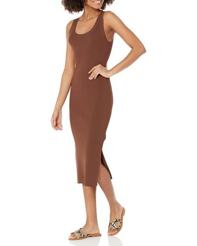 Brown The Drop Dresses for Women | Lyst