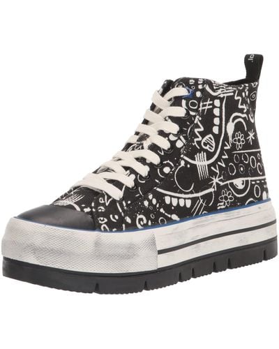 Women's Desigual High-top sneakers from $47 | Lyst