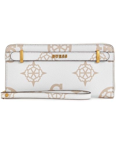 Metallic Guess Wallets and cardholders for Women | Lyst
