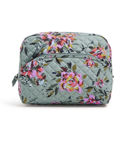 Metallic Vera Bradley Makeup bags and cosmetic cases for Women | Lyst