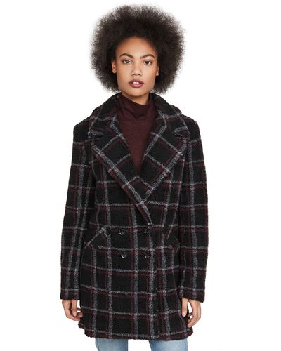 Black PAIGE Coats for Women | Lyst