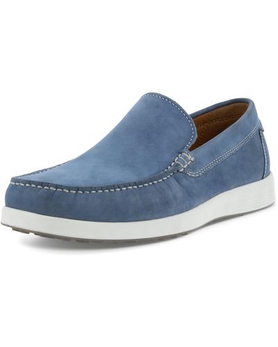 Blue Ecco Slip-on shoes for Men | Lyst