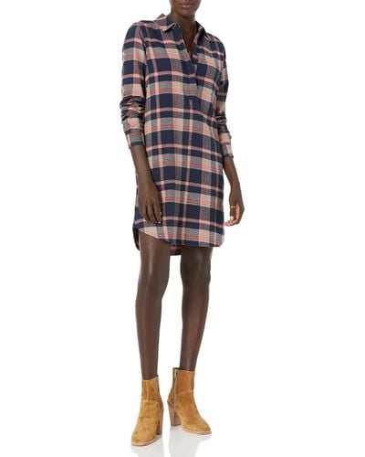 Flannel Shirt Dress for Women - Up to 86% off | Lyst