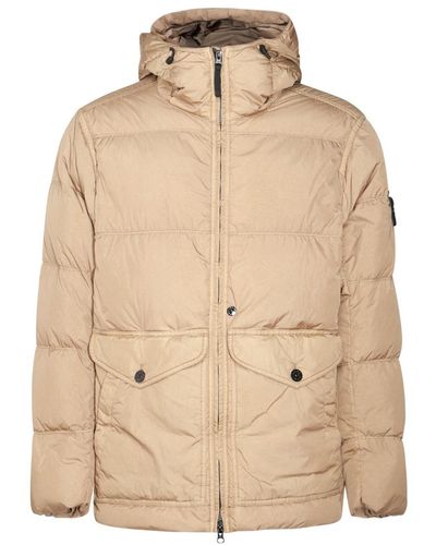 Natural Stone Island Jackets for Men | Lyst