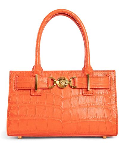 Orange Versace Bags for Women | Lyst