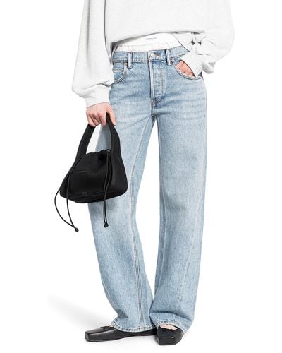 Alexander Wang Raw Denim Jeans for Women | Lyst