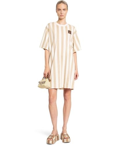 Fendi Striped Dresses for Women | Lyst