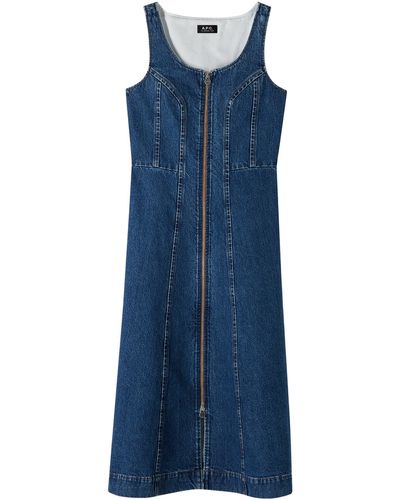 A.P.C. Overall Dresses for Women | Lyst