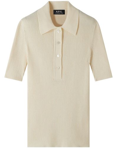 Natural A.P.C. Tops for Women | Lyst