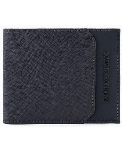 Blue Emporio Armani Wallets and cardholders for Men | Lyst