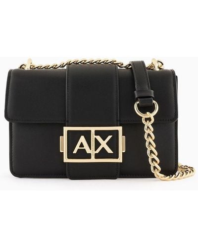 Black Armani Exchange Bags for Women | Lyst