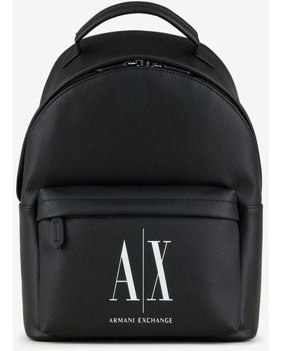 Black Armani Exchange Backpacks for Women | Lyst
