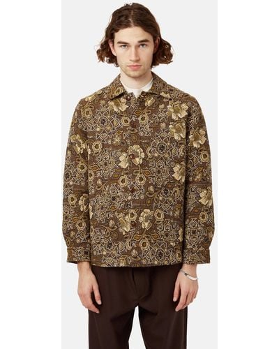 Brown sunflower Jackets for Men | Lyst