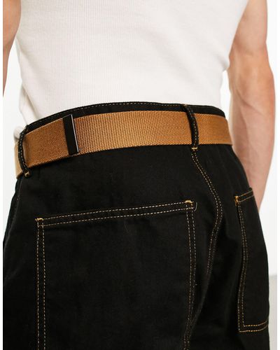 Black Dickies Belts For Men Lyst