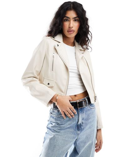 White ASOS Jackets for Women | Lyst