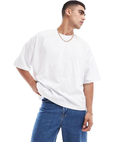 White ASOS T-shirts for Men | Lyst
