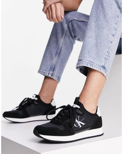 Blue Calvin Klein Sneakers for Women | Lyst