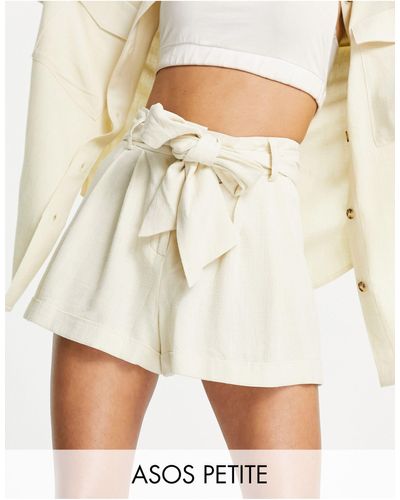 White ASOS Shorts for Women | Lyst