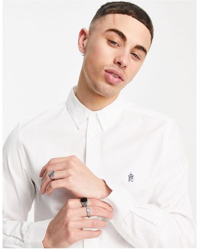 White French Connection Shirts for Men | Lyst