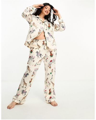 Natural Chelsea Peers Nightwear and sleepwear for Women | Lyst