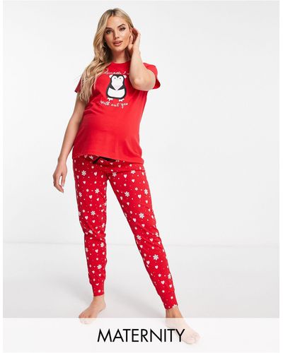 Red Threadbare Nightwear and sleepwear for Women | Lyst