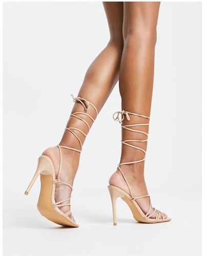 Black Truffle Collection Heels for Women | Lyst