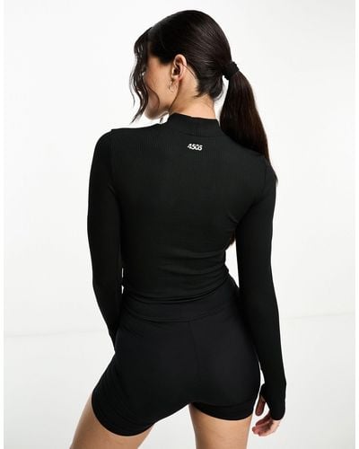 Black ASOS 4505 Tops for Women | Lyst