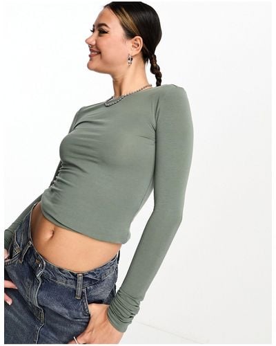 Blue Weekday Tops for Women | Lyst