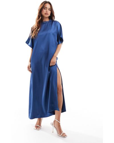 Blue ASOS Dresses for Women | Lyst
