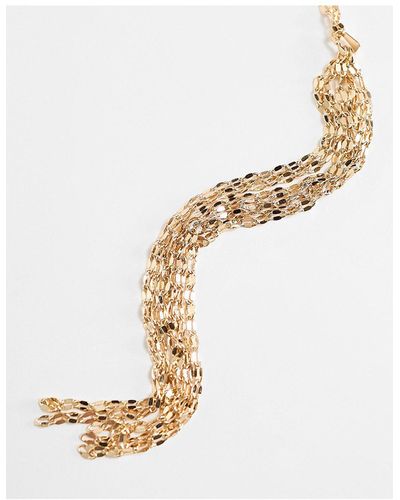 Metallic ASOS Jewelry for Women | Lyst