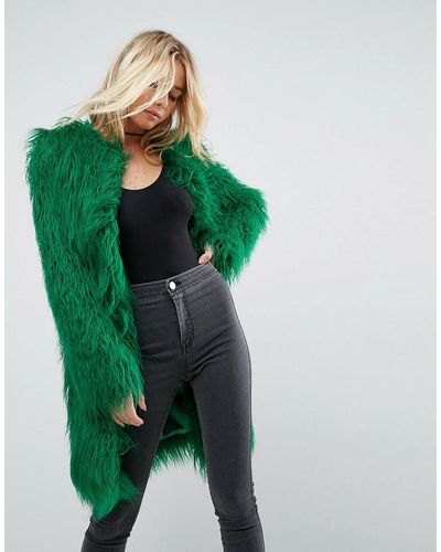 Women's ASOS Fur coats from $80 | Lyst