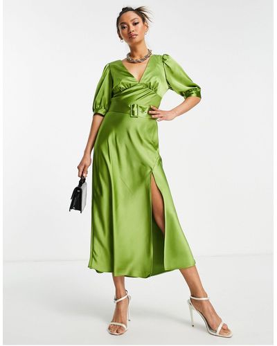 ASOS Belted Dresses for Women | Lyst