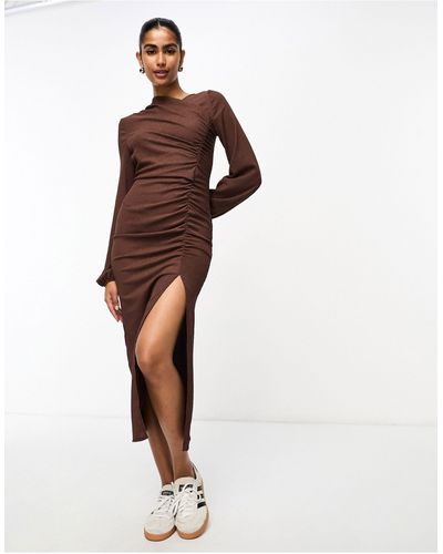 Brown ASOS Dresses for Women | Lyst
