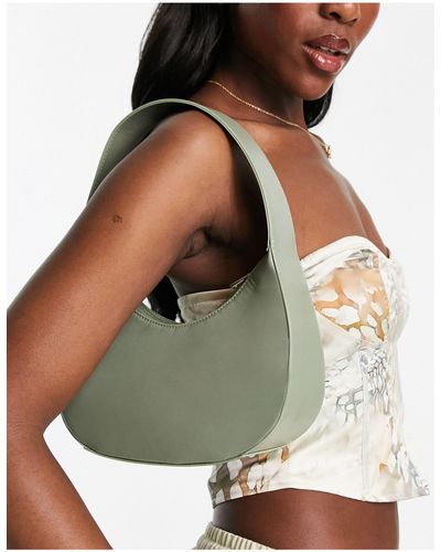 Green ASOS Shoulder bags for Women | Lyst